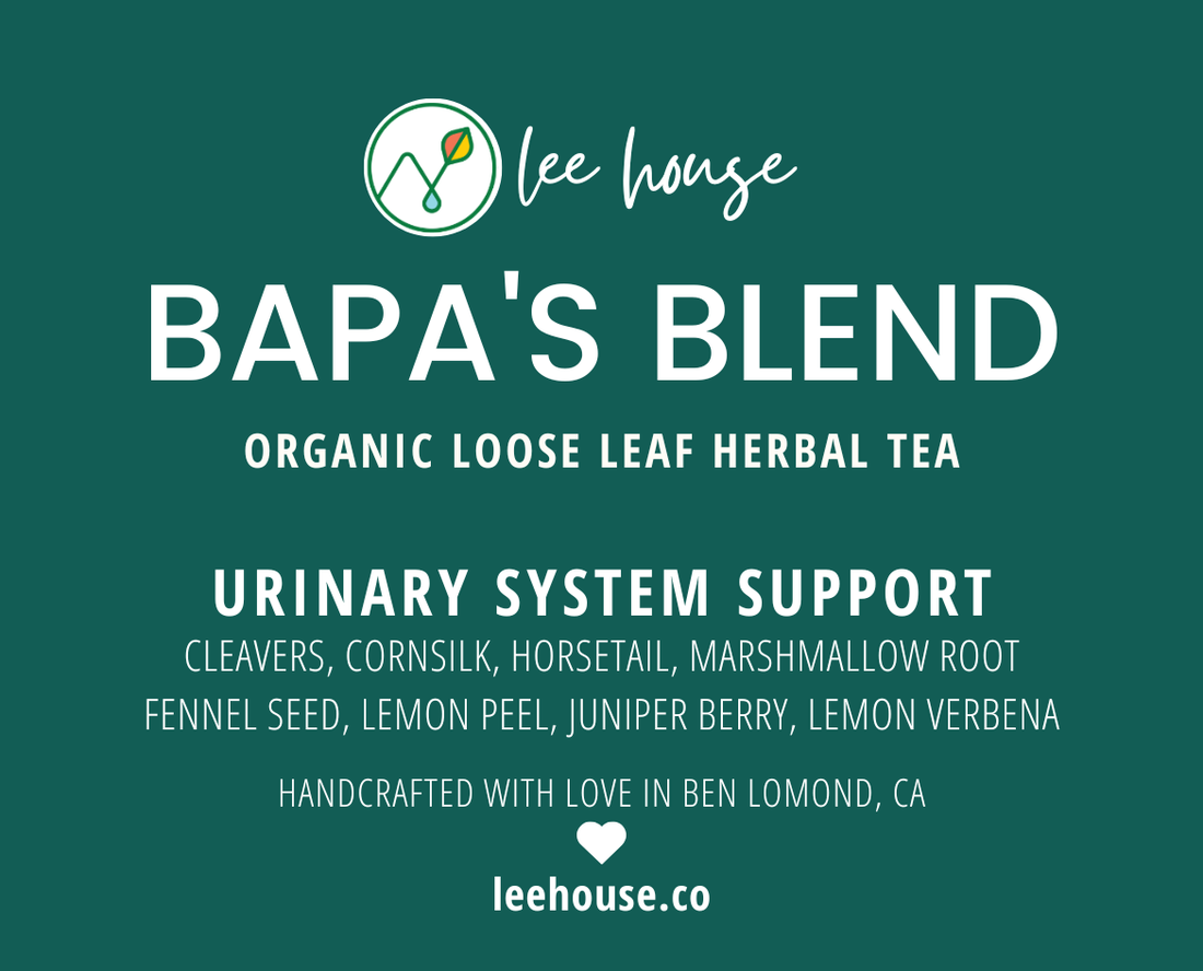 Bapa's Blend Tea: Gentle herbal support for balance, hydration, and ...